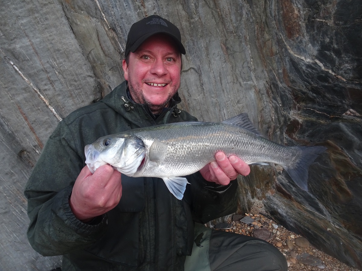 Client Catches – Storm Force Bass! – South Devon Bass Guide Ltd