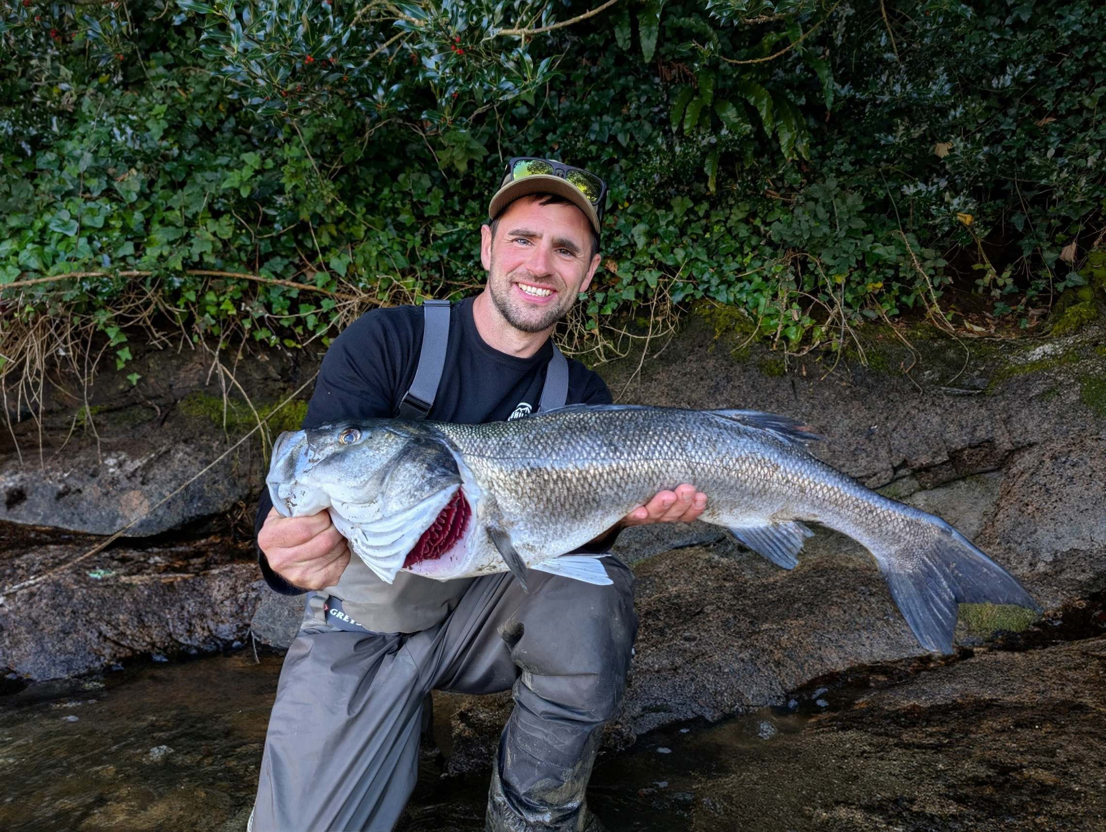 2nd Guide Client Catches – 74cm The Largest Ever! – South Devon Bass ...